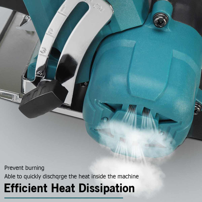 Brushless Cordless Electric Circular Saw Cutting Machine BL-TL171 ...